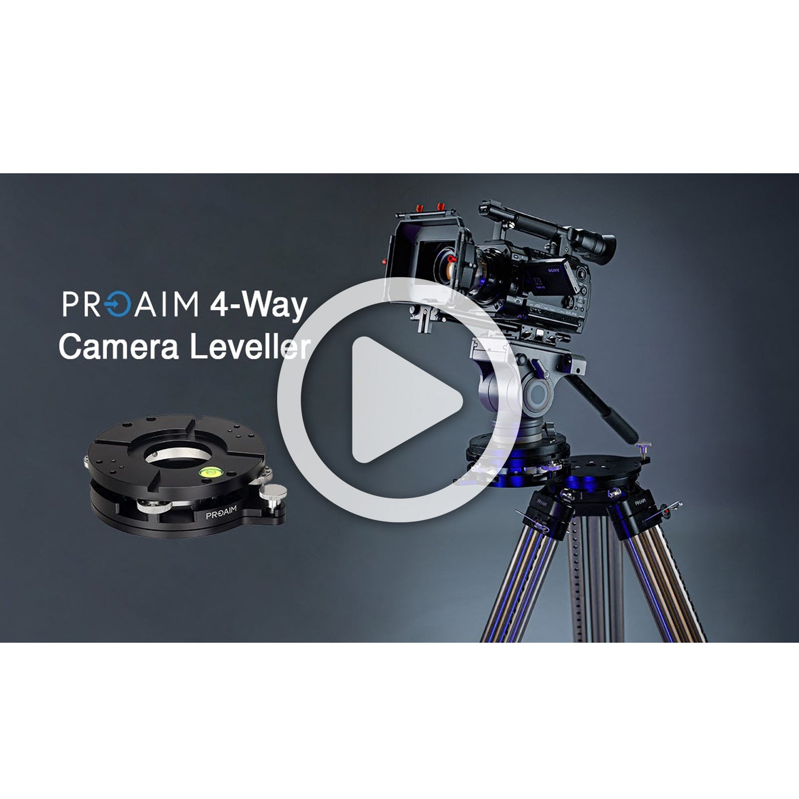 Proaim 4-Way Camera Leveller - Mitchell to Mitchell/Euro Mount