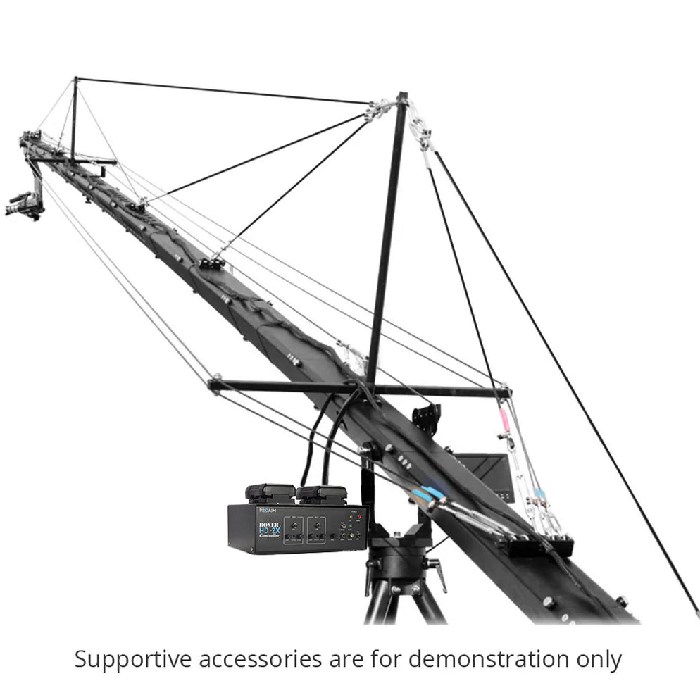 Proaim 40ft/12m Film Camera Crane + Video Pan Tilt Head