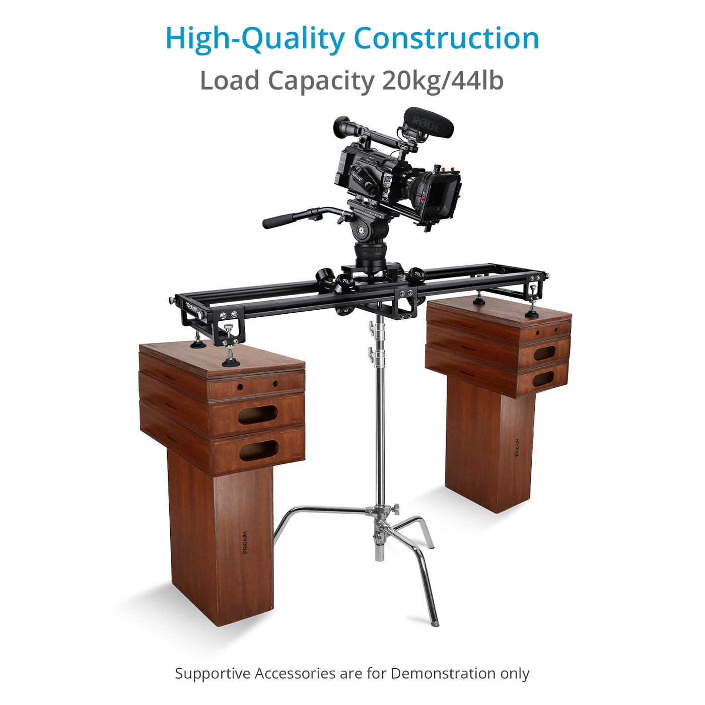 Proaim Flo Professional 4ft Video Camera Slider for Videomakers ...