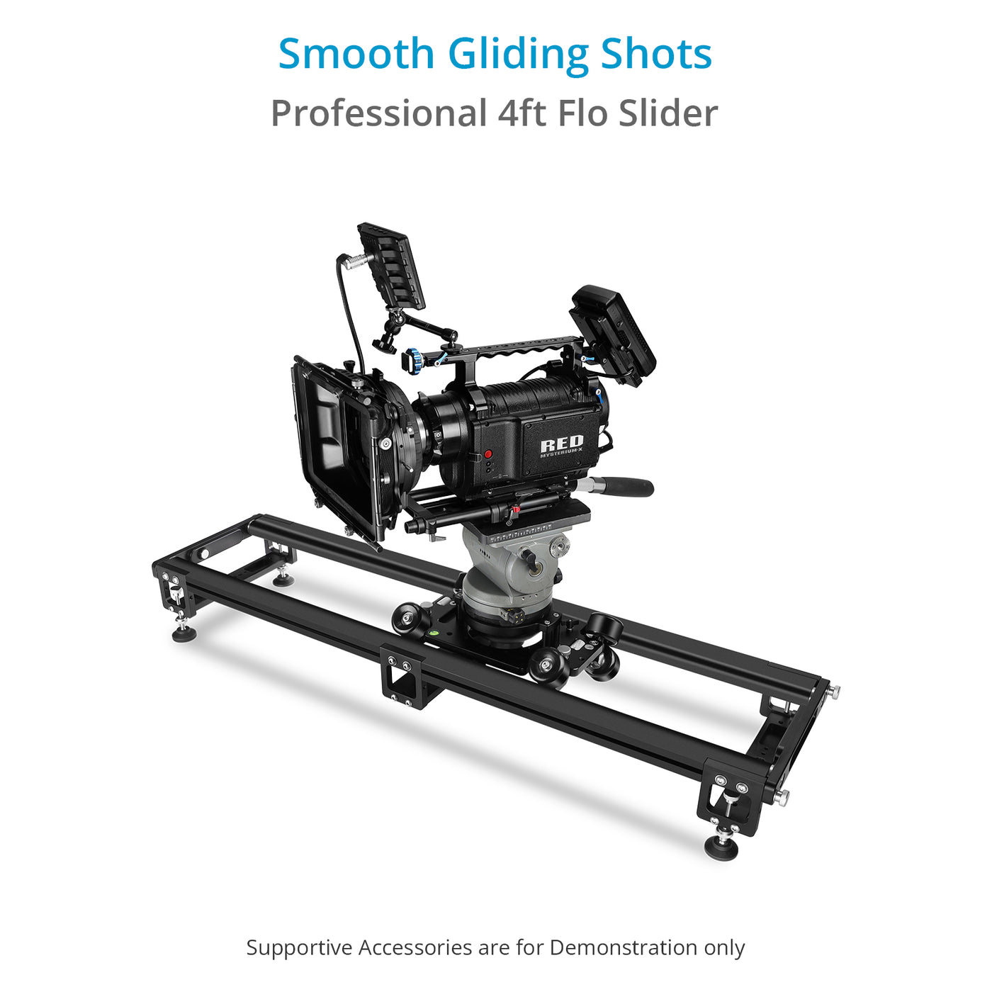 Proaim Flo Professional 4ft Video Camera Slider for Videomakers ...