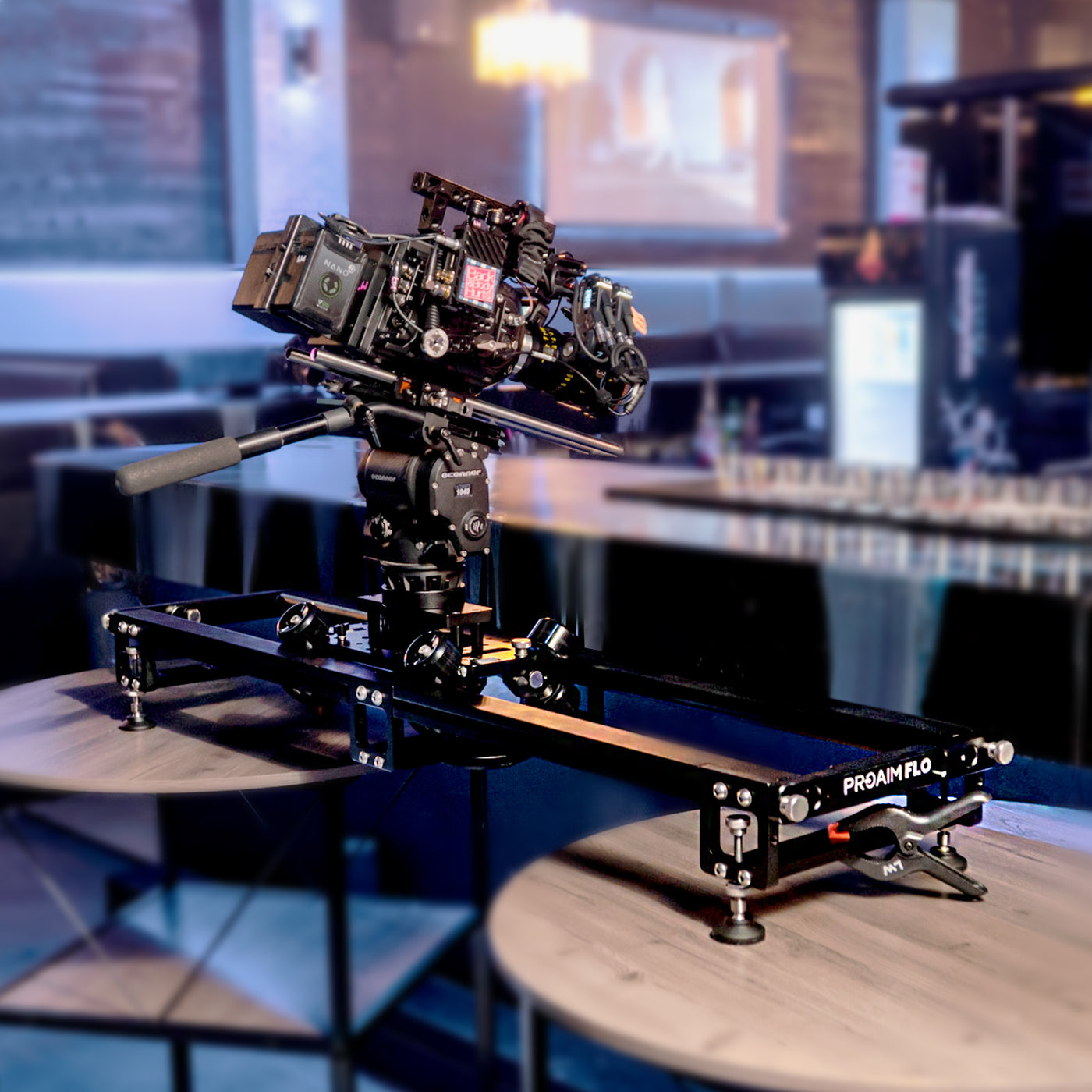 Proaim Flo Professional 4ft Video Camera Slider for Videomakers ...