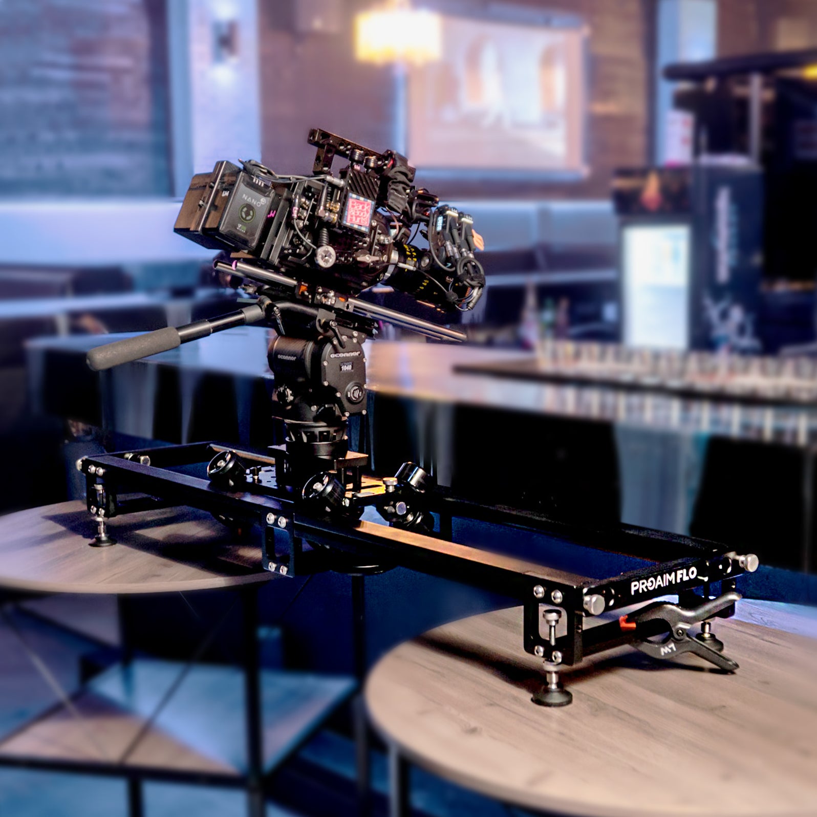 Proaim Flo Professional 4ft Video Camera Slider for Videomakers ...