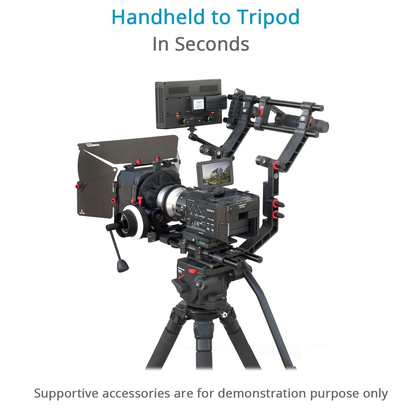 Filmcity DSLR Camera Cage Shoulder Rig Kit — Flyfilms