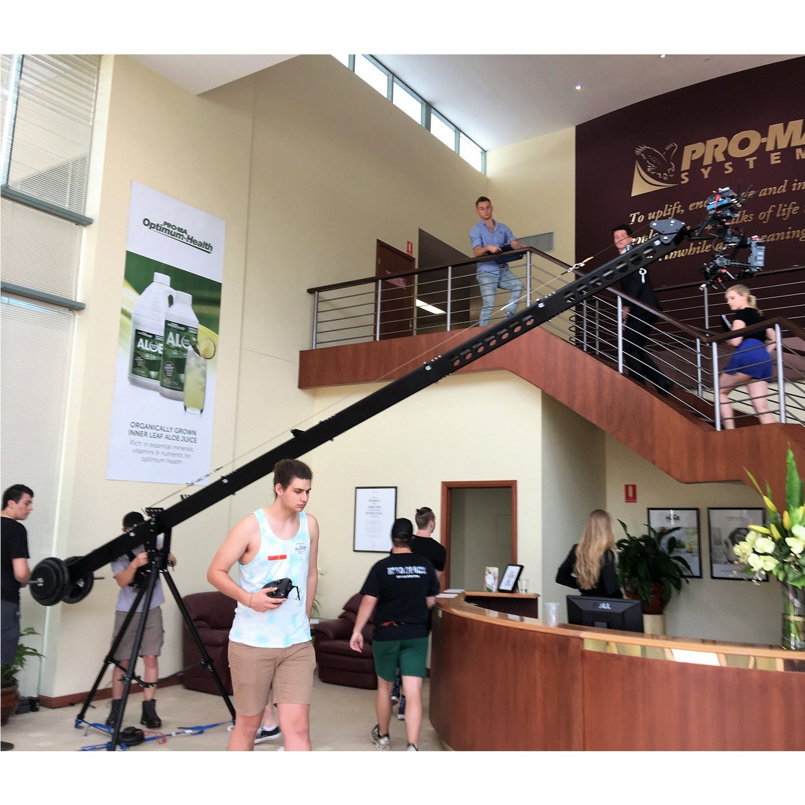 Proaim 40ft (12m) Camera Crane for Film/Video Production