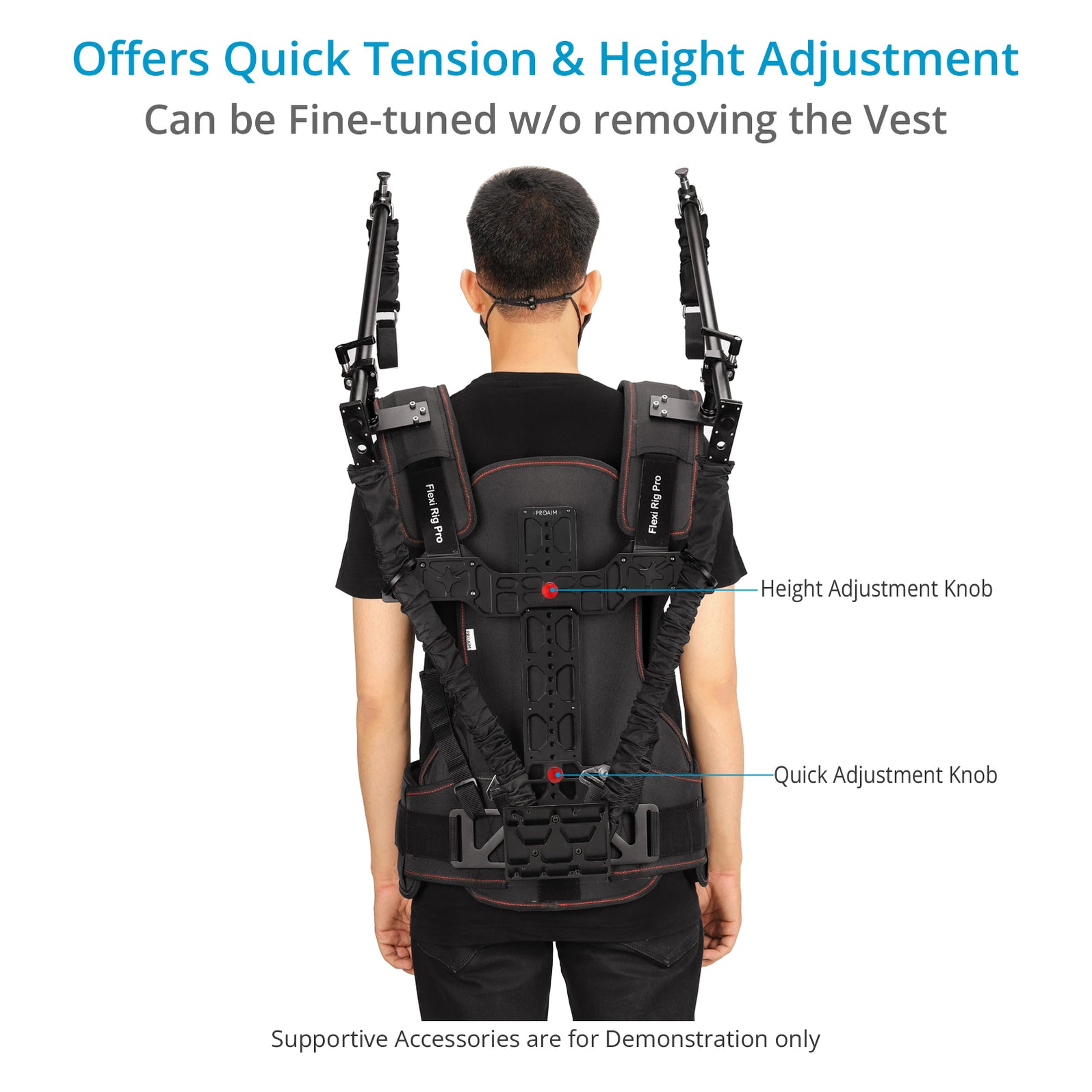 Proaim Flexi Rig Pro – Camera Gimbal Support