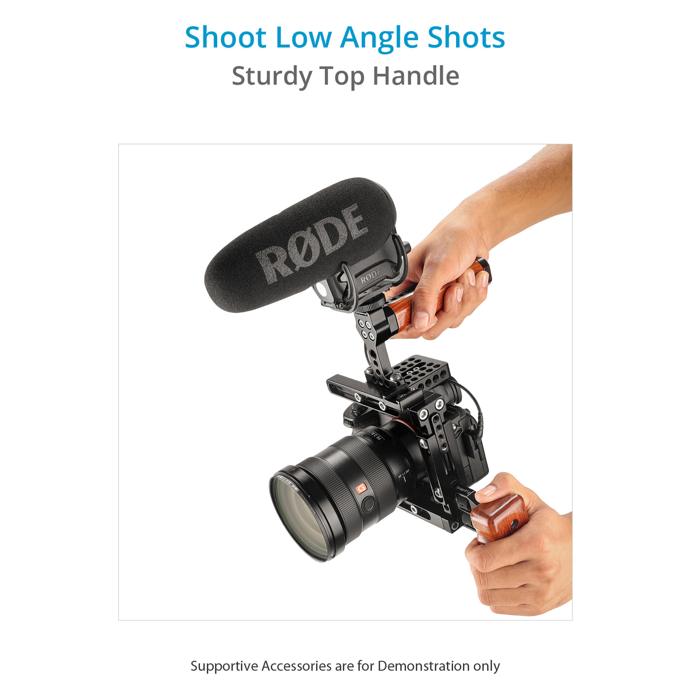 Proaim SnapRig Universal DSLR Camera Cage - Adjustable Rig w 2 Handles ...