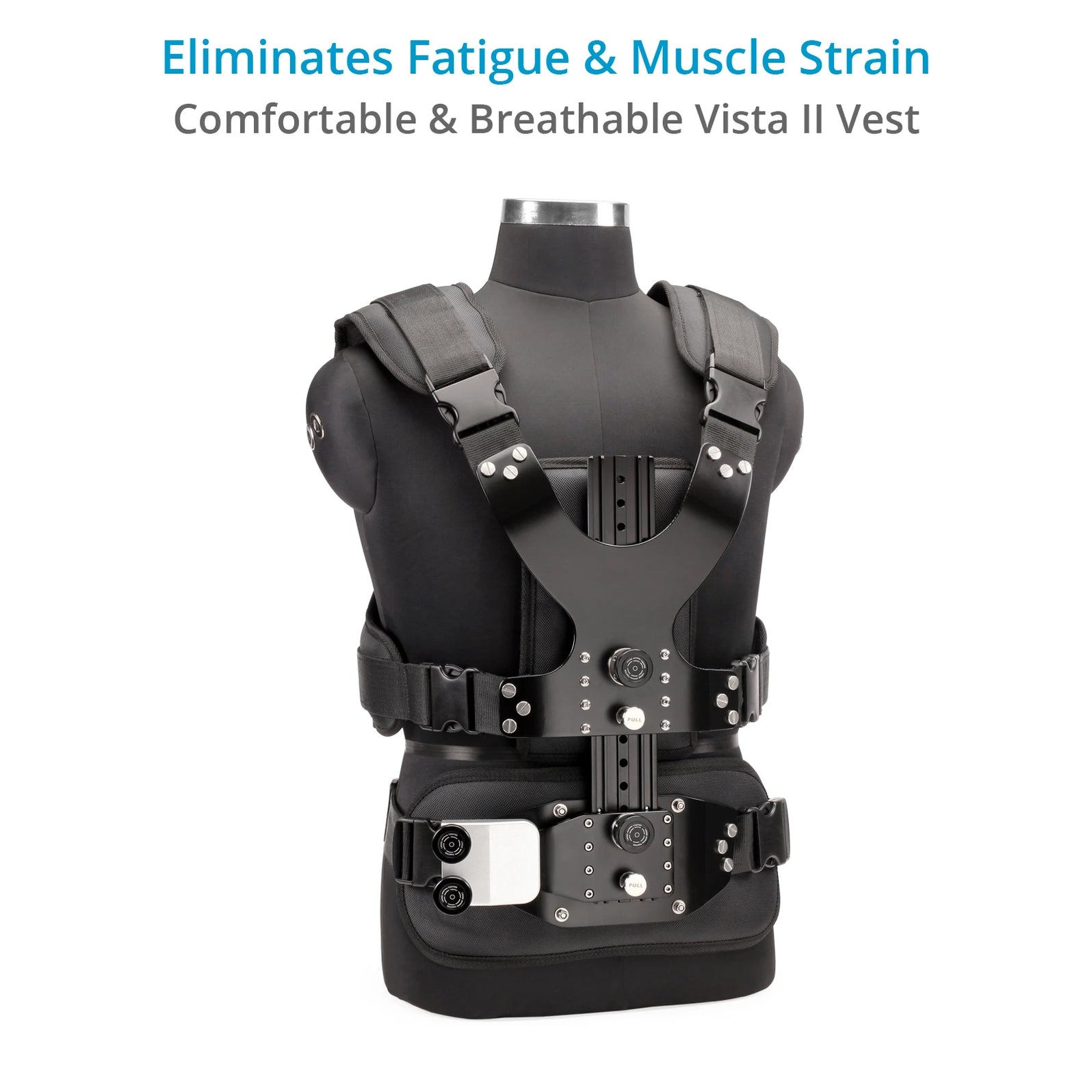 Flycam Vista-II Arm Vest, Redking Video Camera Steadicam